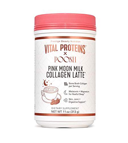 [Vital] Proteins x Poosh Pink Moon Milk Collagen Latte – The Beautube
